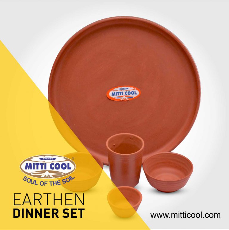 Clay Curd Pot with Cap 650 ml – Mitticool