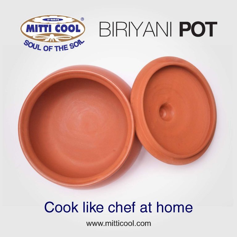 Clay Biryani Pot | Make your food taste better | Buy Online low price