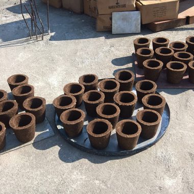 Cow dung log Machine for Eco friendly cremation | Mitticool