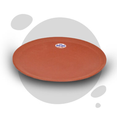 Clay Non-Stick Tawa (With Handle)(10 inch) - Mitticool