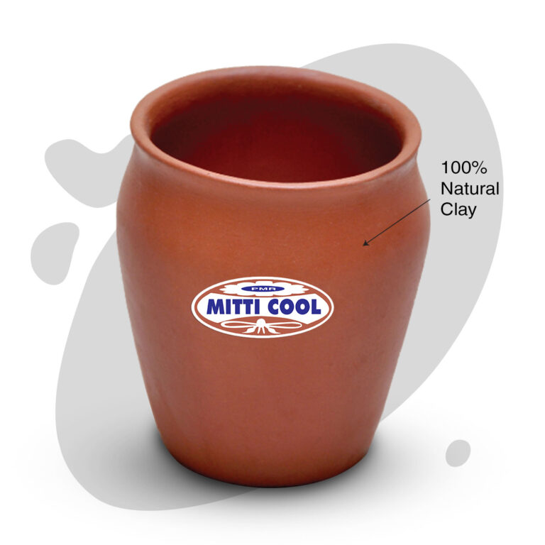 Clay Curd Pot with Cap 650 ml – Mitticool