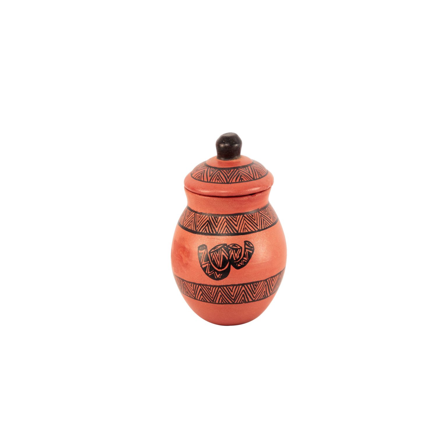 Earthen Clay Curd Pot with Cap | ECO Friendly Clay Products | Mitticool