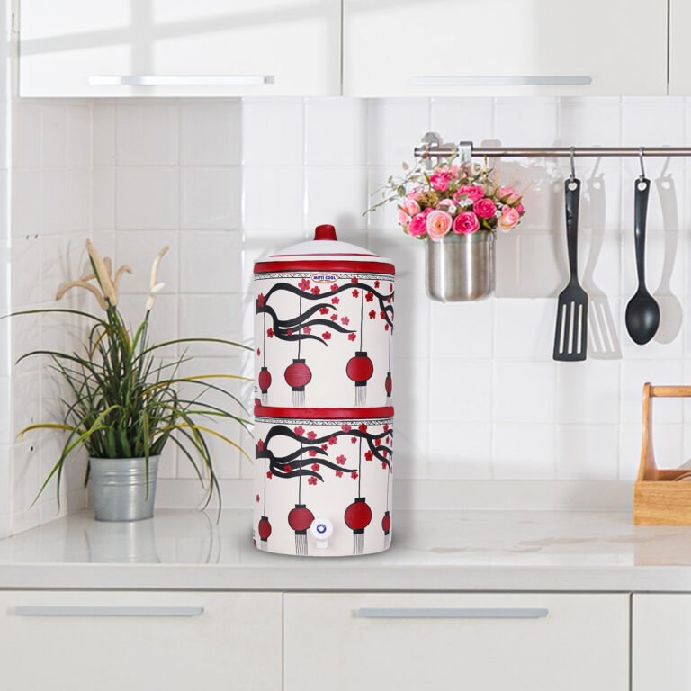 Clay Water Filter 20 liter (Lantern) - Mitticool