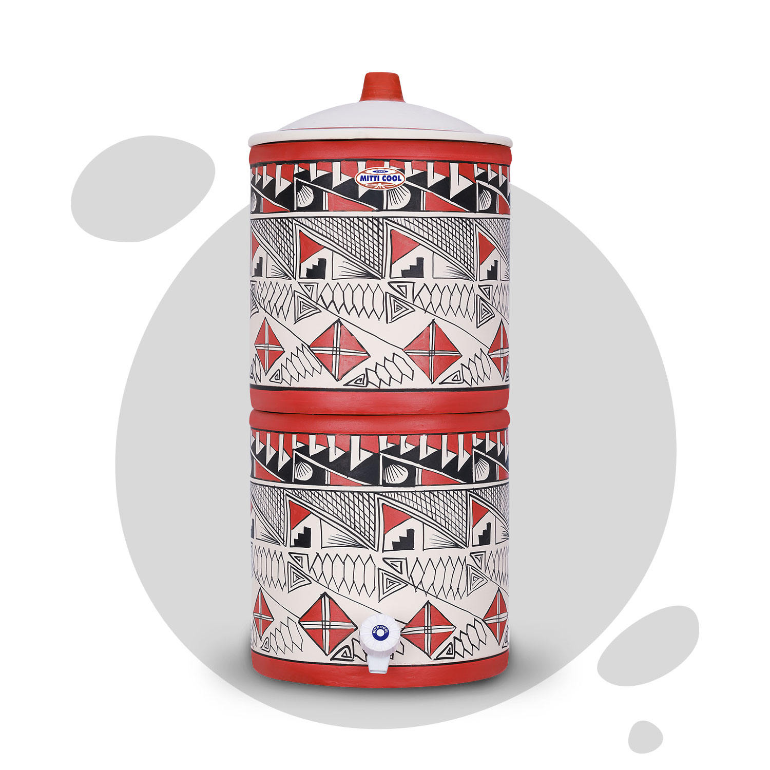 Clay Water Filter 20 liter (Royal-Kites) | Mitticool