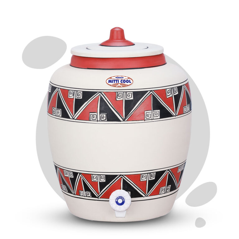 Clay Water Pot 17 Litres – Mitticool